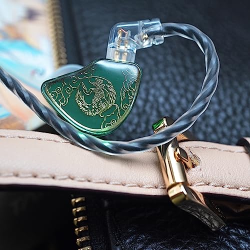 HIFICAT Tangzu WANER SG Jade Green 10mm Dynamic Driver in-Ear Earphone，PET Diaphragm HiFi IEM