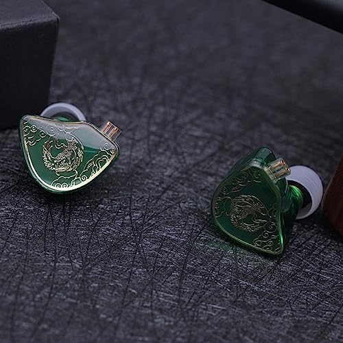 HIFICAT Tangzu WANER SG Jade Green 10mm Dynamic Driver in-Ear Earphone，PET Diaphragm HiFi IEM