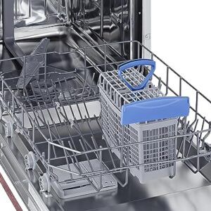 Summit Appliance DW186NTADA 18" Wide Built-In Dishwasher, Stainless Steel Door, ADA Compliant, Energy Star Certified, Top Touch Panel, Removable Cutlery Basket