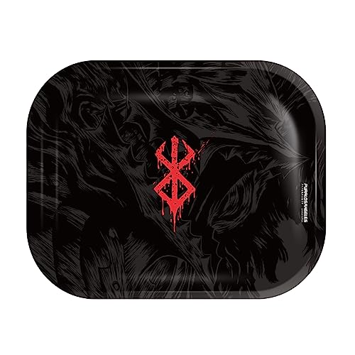 Anime Rolling Tray Black Rolling Tray Anime Decorative Tray Berserk Anime Tray (Berserk)