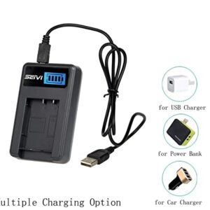 Battery Charger for Sony Alpha ILCE-6300, ILCE-6400, ILCE-6500 Mirrorless Digital Camera