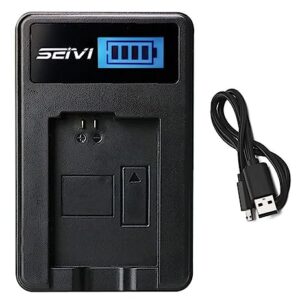 Battery Charger for Sony Alpha ILCE-6300, ILCE-6400, ILCE-6500 Mirrorless Digital Camera