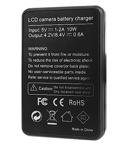 Battery Charger for Sony Alpha ILCE-6300, ILCE-6400, ILCE-6500 Mirrorless Digital Camera