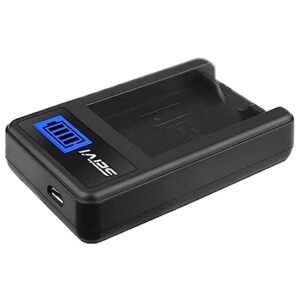 Battery Charger for Sony Alpha ILCE-6300, ILCE-6400, ILCE-6500 Mirrorless Digital Camera