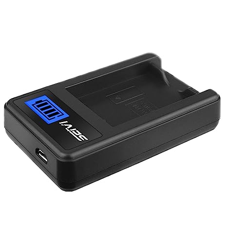 Battery Charger for Sony Alpha ILCE-6300, ILCE-6400, ILCE-6500 Mirrorless Digital Camera