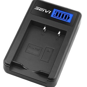 Battery Charger for Sony Alpha ILCE-6300, ILCE-6400, ILCE-6500 Mirrorless Digital Camera