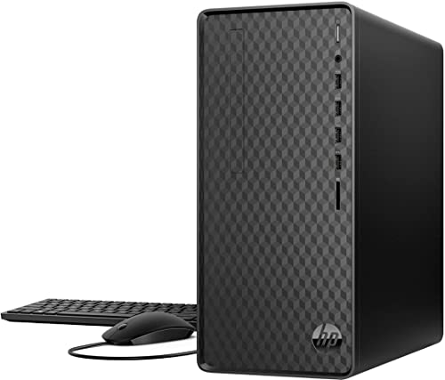 HP M01-F2254 Home & Business Desktop (Intel i3-12100 4-Core, 8GB RAM, 256GB m.2 SATA SSD + 500GB HDD (3.5), Intel UHD 730, WiFi, Bluetooth, HDMI, USB 3.1, Win 10 Pro) Refurbished (Renewed)