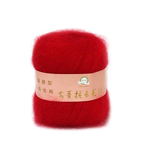 Soft Mohair Cashmere Knitting Wool Yarn DIY Shawl Scarf Crochet Thread Supplies Crochet&Knitting Craft