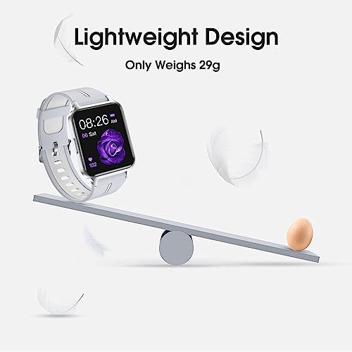 Smart Watch for Women Men, Fitness Tracker with Heart Rate Monitor, Blood Oxygen, Sleep Tracking, Calories Step Counter Fitness Watch IP68 Waterproof Smartwatch Compatible with iOS Android Phones