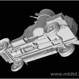 Master Box MB72008 1/72 British Austin Mk.4 Armored Car with Hotchkiss Machine Gun Plastic Model