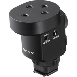 sony digital shotgun microphone ecm-m1,black