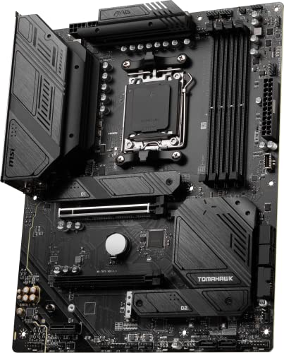 MSI MAG B650 Tomahawk WiFi Computer Gaming Motherboard (AM5, ATX, DDR5, PCIe 4.0, M.2, SATA 6Gb/s, USB 3.2 Gen 2, HDMI/DP, Wi-Fi 6E, AMD Ryzen 7000 Series Processors) AMD PC Motherboards (Renewed)