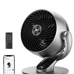 Dreo Tower Fan 42 Inch Pilot Max, 2023 Upgraded Smart Fans for home Works with Alexa/Google/App, 120° & Smart Desk Fan for Bedroom, Powerful 70 ft Whole Room Air Circulator Fan, 120°+90° oscillating