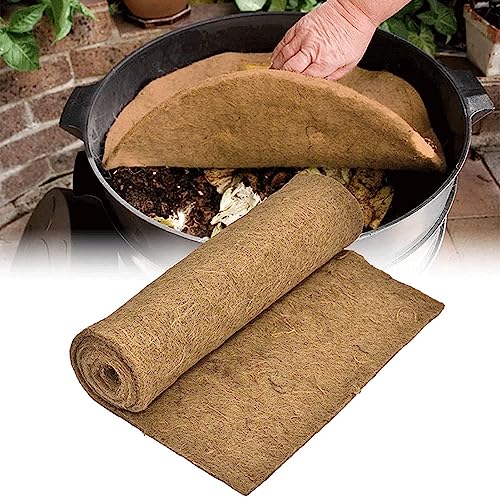 Jute Fiber Worm Blanket for Compost Cups, Boxes, and Farms - Durable & Mat