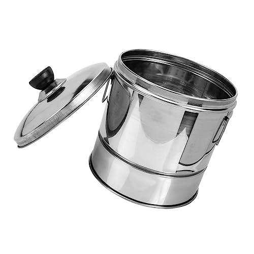 FELTECHELECTR Stainless Steel Rice Steamer Dumpling Steamer Lunch Box Containers Commercial Rice Cooker Rice Serving Bucket Sushi Rice Container Steam Baskets Dumpling Rice Barrel Home Supplies