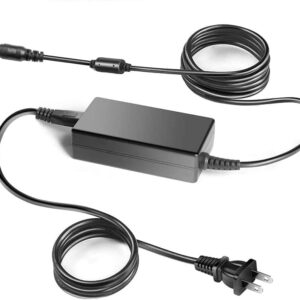 Guy-Tech 48V AC/DC Adapter Compatible with Polycom VVX300 VVX310 VVX400 VVX410 VVX 300 VVX 310 VVX 400 VVX 410 VoIP IP SIP Business Media Phone 48VDC Power Supply Cord