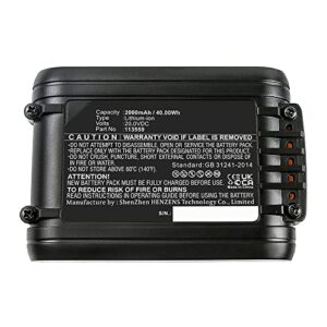 Synergy Digital Lawn Mower Battery, Compatible with AL-KO LB 2060 (113537) Lawn Mower, (Li-ion, 20V, 2000mAh) Ultra High Capacity, Replacement for AL-KO 113559 Battery