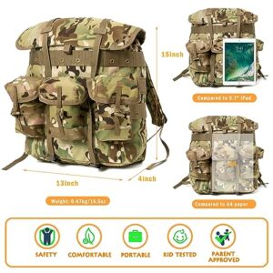 MT Mini ALICE Pack for Kids, Military Army Style Children Rucksack