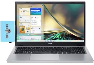 acer aspire 3 a315 slim business laptop 15.6" full hd ips display (amd ryzen 5 7520u 4-core, 8gb lpddr5 5500mhz ram, 512gb pcie ssd, amd radeon, wifi 6, bt 5.2, webcam, win 11 pro) w/dockztorm dock