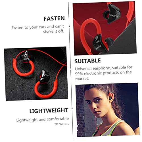 UKCOCO 2 Pairs Earphones Over Ear Earbuds Non Earplug Headphones Wired Earpiece Noise Cancelling Headphones Wireless Headphones Wired Stereo Headphones Earphone in-Ear Earphone