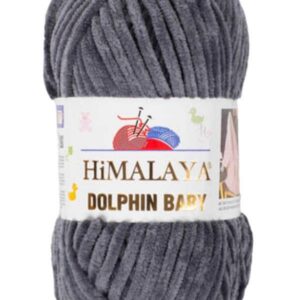 4 Pack/Skeins Himalaya Dolphin Baby, Each Skein 100 Gr/3,5 oz, 120 mt/ 132 yd, Super Bulky Yarn, Blanket Yarn, Velvet Yarn, Knitting Yarn, Amigurumi Yarn, Baby Yarn 80367