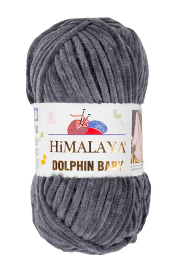 4 Pack/Skeins Himalaya Dolphin Baby, Each Skein 100 Gr/3,5 oz, 120 mt/ 132 yd, Super Bulky Yarn, Blanket Yarn, Velvet Yarn, Knitting Yarn, Amigurumi Yarn, Baby Yarn 80367