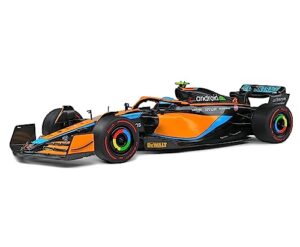 mclaren mcl36#4 lando norris 3rd place formula one f1 emilia romagna gp (2022) "competition series 1/18 diecast model car by solido s1809102