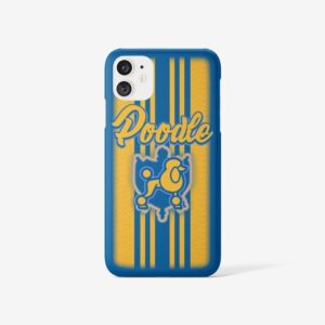 Sigma Gamma Rho Poodle iPhone 11 Case White