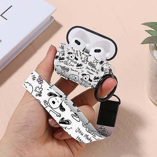 CULIPPA for Airpods 3 Case Cover Creative and Unique Design Airpods 3rd Generation Silicone Protective Case Portable & Shockproof for Women Men with Lanyard for Apple Airpods 3rd 2021