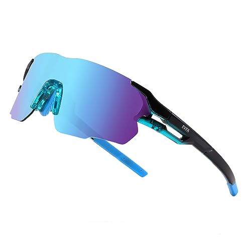 EYFA Sports Baseball Polarized Sunglasses, UV400 Protection Sun Glasses For Kids Men Women Youth Cool Polarized Sunglasses (sky blue)