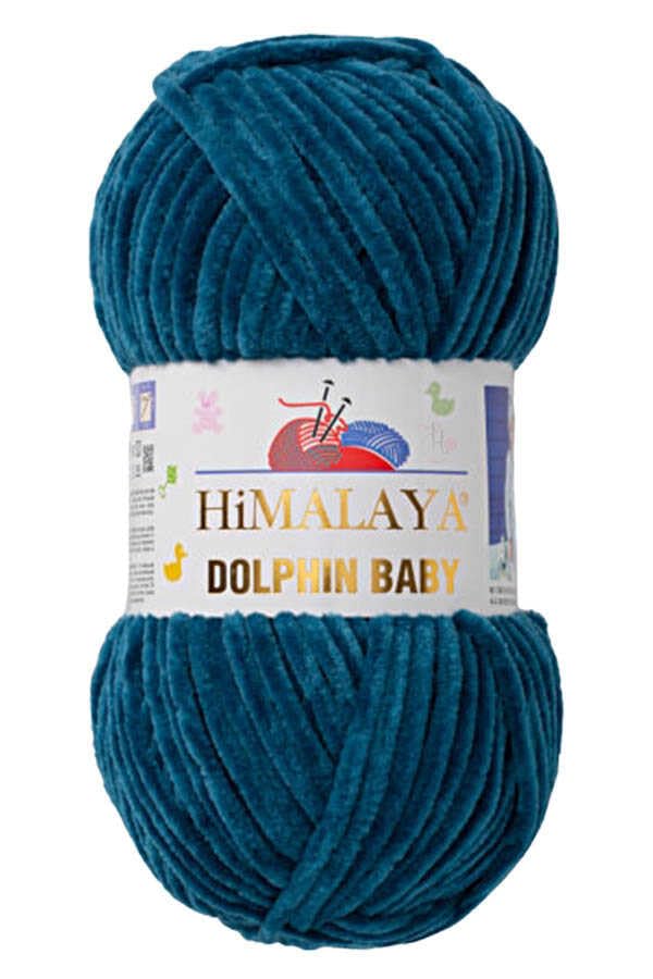 1 Pack/Skein Himalaya Dolphin Baby, Each Skein 100 Gr/3,5 oz, 120 mt/ 132 yd, Super Bulky Yarn, Blanket Yarn, Velvet Yarn, Knitting Yarn, Amigurumi Yarn, Baby Yarn 80348