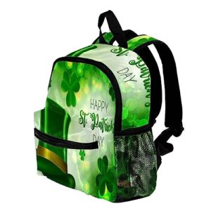 suojapuku Small Backpack,Mini Backpack Lightweight Backpack,st. patricks day leaf Printing Small Daypack Travel Rucksack