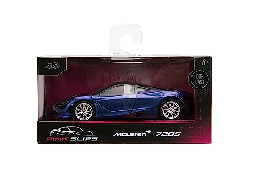 Pink Slips 1:32 McLaren 720S Die-Cast Car, Toys for Kids and Adults (Iridescent Purple)