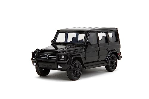 Pink Slips 1:32 Mercedes Benz G Class 4x4 Die-Cast Car, Toys for Kids and Adults (Black)