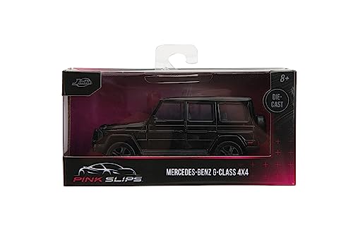 Pink Slips 1:32 Mercedes Benz G Class 4x4 Die-Cast Car, Toys for Kids and Adults (Black)