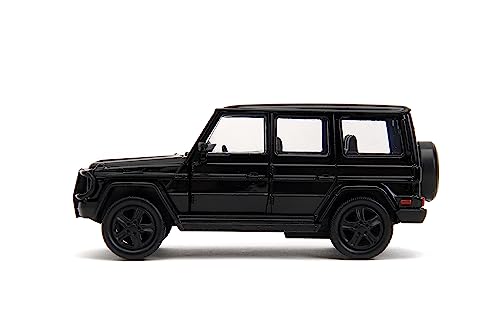 Pink Slips 1:32 Mercedes Benz G Class 4x4 Die-Cast Car, Toys for Kids and Adults (Black)