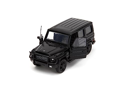 Pink Slips 1:32 Mercedes Benz G Class 4x4 Die-Cast Car, Toys for Kids and Adults (Black)