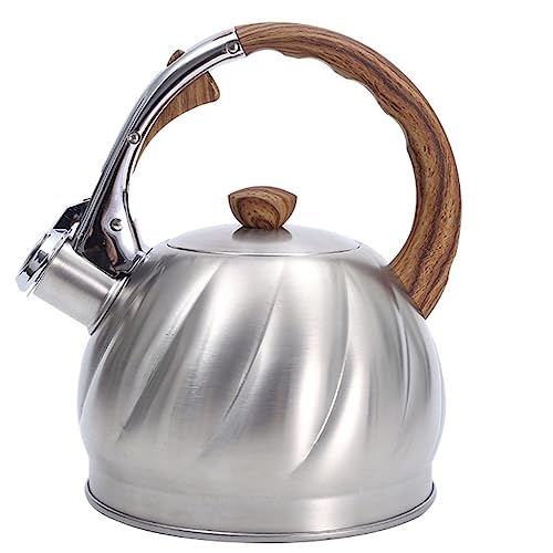 Tea Kettle For Stove Top Teapot For Stovetop Stainless Steel Whistle Teapot Kettle Whistling Tea Kettle For Gas Stove Tea Pot Stovetop