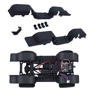 faccnoy refit fender mud fenders liner for 1/24 rc crawler car fms k5 blazer upgrade parts