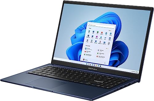 ASUS 2023 Newest Vivobook 15 Laptop, 15.6" FHD Display, Intel Core i3 1215U up to 4.4GHz, 16GB DDR4 RAM, 1TB SSD, Intel UHD Graphics, Wi-Fi, Bluetooth, Windows 11 Home in S Mode, Quiet Blue