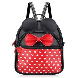 voikukka mini backpacks for little girls backpack purse cute mini mouse backpack for toddler girl bag small kids backpacks gift leather travel backpack children backpack