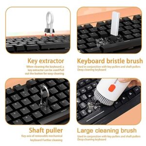 Laptop Screen Keyboard Phone Cleaner kit,20 in 1Multi-Tool Electronic Cleaning kit for MacBook iPad iPhone Pro Tablet TV Screen, PC Earbud Camera The Lens of Brush Tool,Portable Storage Design