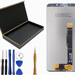 SECRETIGER LCD Screen Display Touch Digitizer Assembly Replacement for TCL A3X A600DL 6"