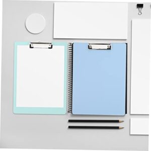 STOBOK Plastic Folders Clip Organizer File Board 10 Pcs A4 Folder Board Nursing Clip Board Multi Pack Clipboards Clip Boards Office Supplies Exam Paper Clips Hardcover Plastic Folder