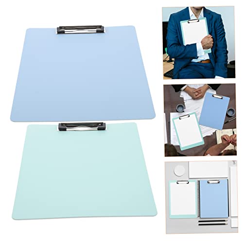 STOBOK Plastic Folders Clip Organizer File Board 10 Pcs A4 Folder Board Nursing Clip Board Multi Pack Clipboards Clip Boards Office Supplies Exam Paper Clips Hardcover Plastic Folder