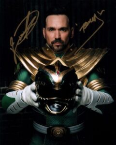 jason david frank mighty morphin power rangers reprint (rp), preprint (pp) signed autograph autographed photo photograph print (8x10-inch)