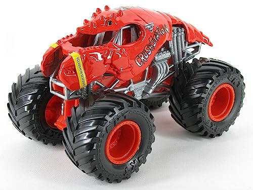 Monster Jam 2023 Official 1:64 Scale Diecast Truck 2-Pack Series 25 Octon8er vs Crushstation