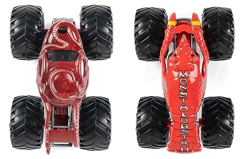 Monster Jam 2023 Official 1:64 Scale Diecast Truck 2-Pack Series 25 Octon8er vs Crushstation