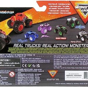 Monster Jam 2023 Official 1:64 Scale Diecast Truck 2-Pack Series 25 Octon8er vs Crushstation