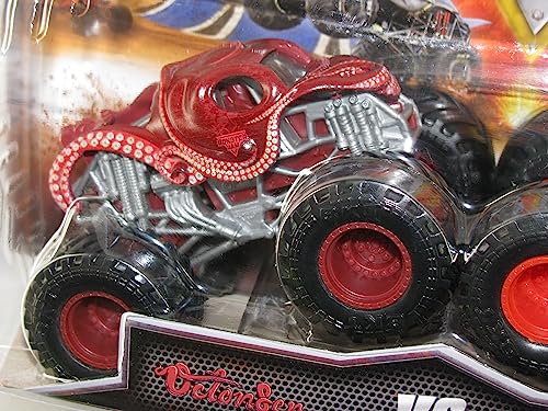 Monster Jam 2023 Official 1:64 Scale Diecast Truck 2-Pack Series 25 Octon8er vs Crushstation